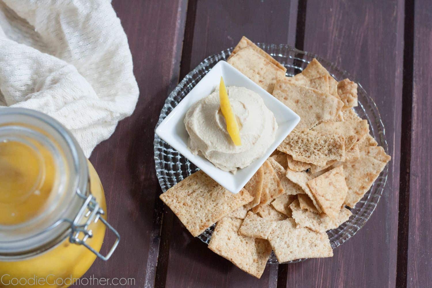 Preserved Lemon Hummus - Goodie Godmother