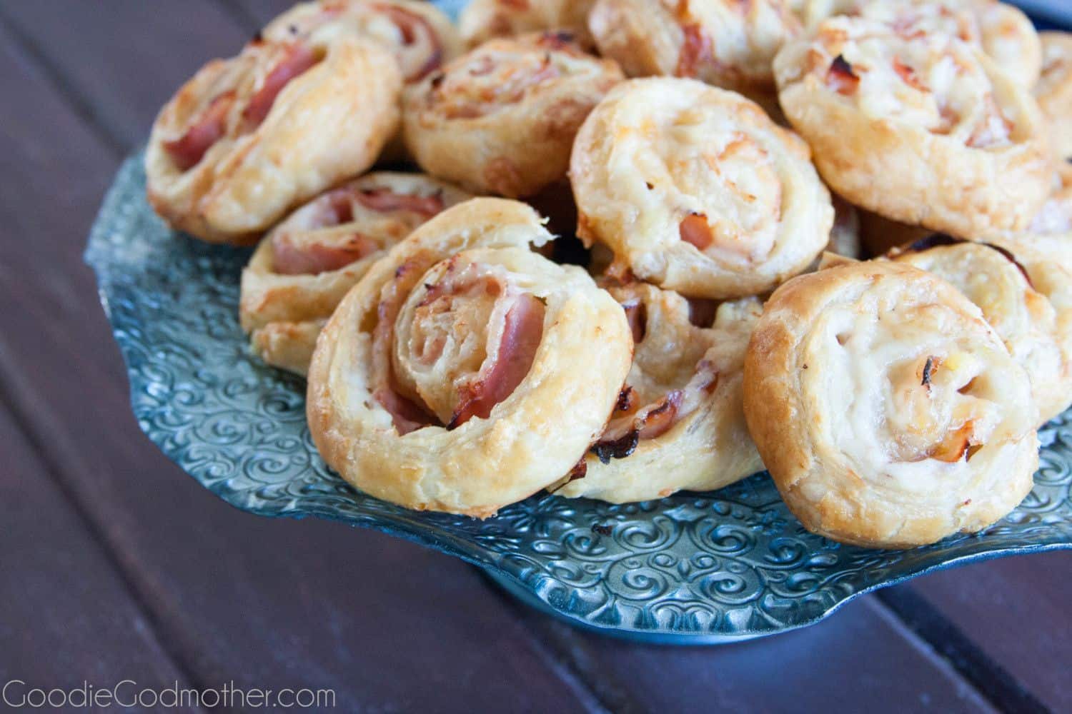 Easy Croque Monsieur Roll Ups - Goodie Godmother