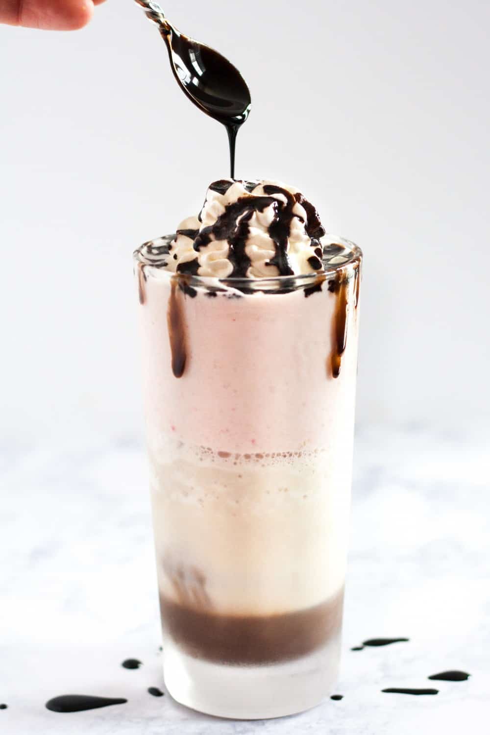 Easy Neapolitan Milkshake - Goodie Godmother