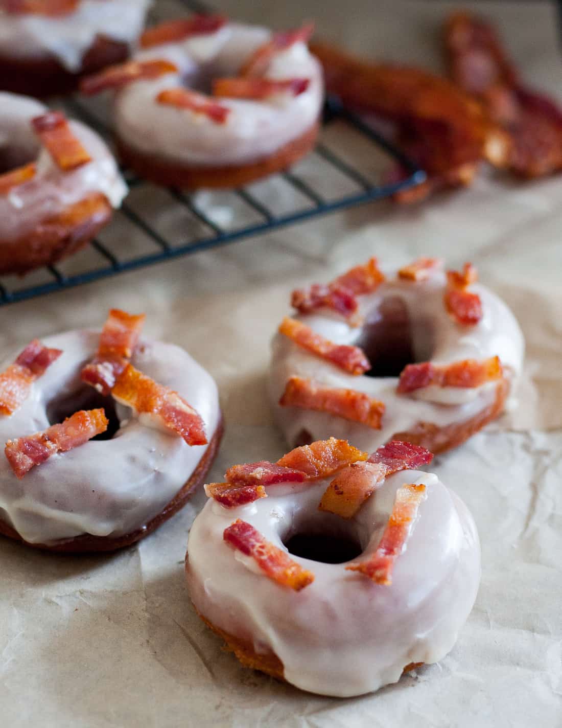 Maple Bacon Doughnuts - Goodie Godmother - A Recipe and Lifestyle Blog