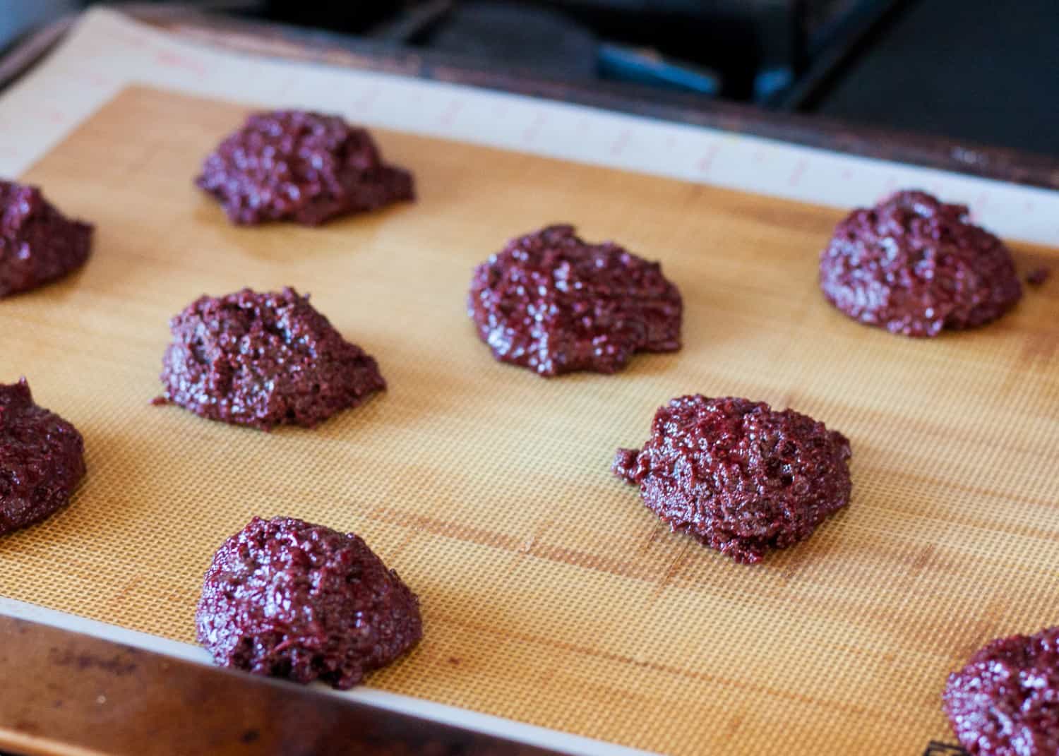 Vegan Red Velvet Cookies - Goodie Godmother