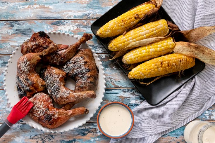 Alabama White Sauce Barbecue Chicken - Goodie Godmother