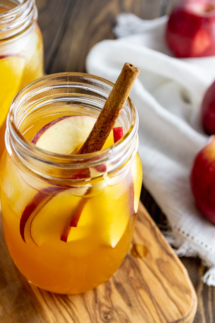 Apple Pie Moonshine Cocktail - Goodie Godmother