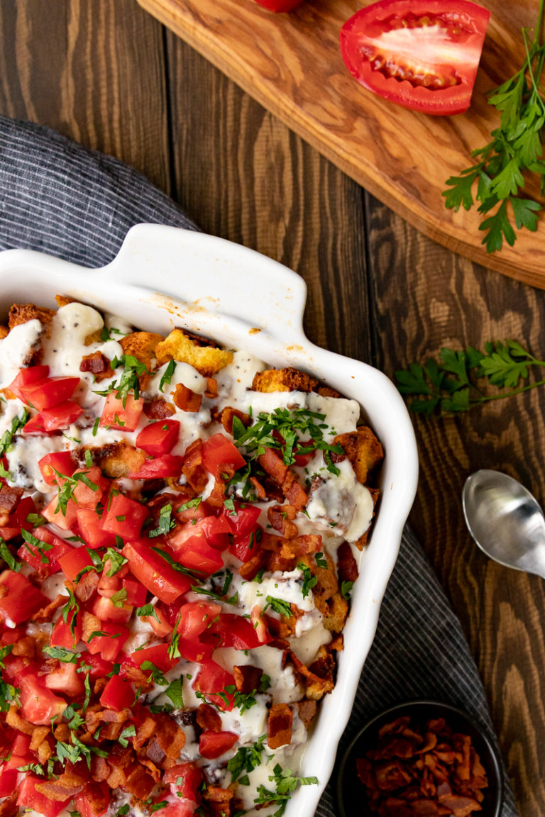 Kentucky Hot Brown Casserole - Goodie Godmother
