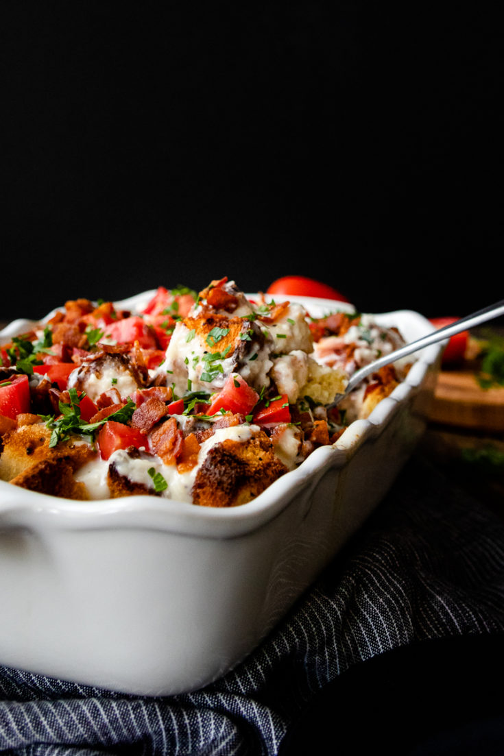 Kentucky Hot Brown Casserole - Goodie Godmother