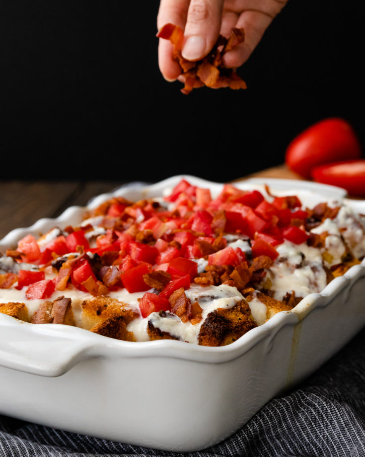 Kentucky Hot Brown Casserole - Goodie Godmother