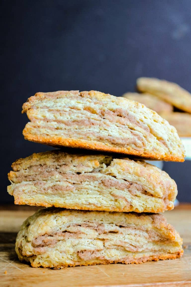 Cinnamon Swirl Scones - Goodie Godmother
