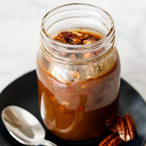 Easy Praline Sauce - Goodie Godmother
