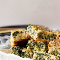 Spinach Squares {Classic Appetizer Recipe} - Goodie Godmother