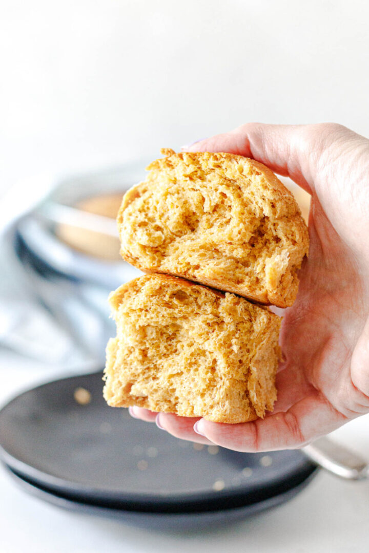 Fluffy Anadama Rolls {Anadama Bread Recipe} - Goodie Godmother